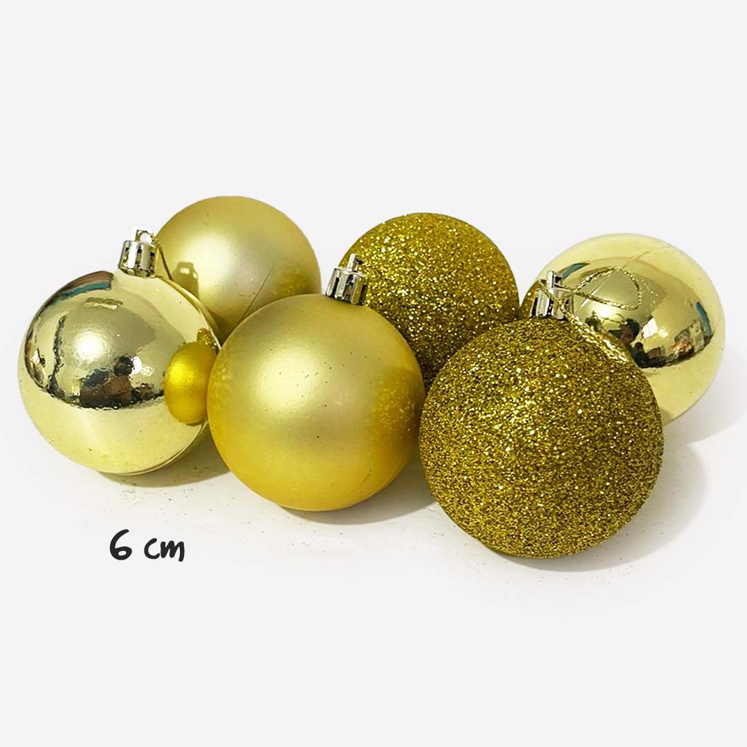 320568 EM-2056 PX6 BOMBILLO DORADO 6CM TEXTURA BX120 – Importadora Tres ...